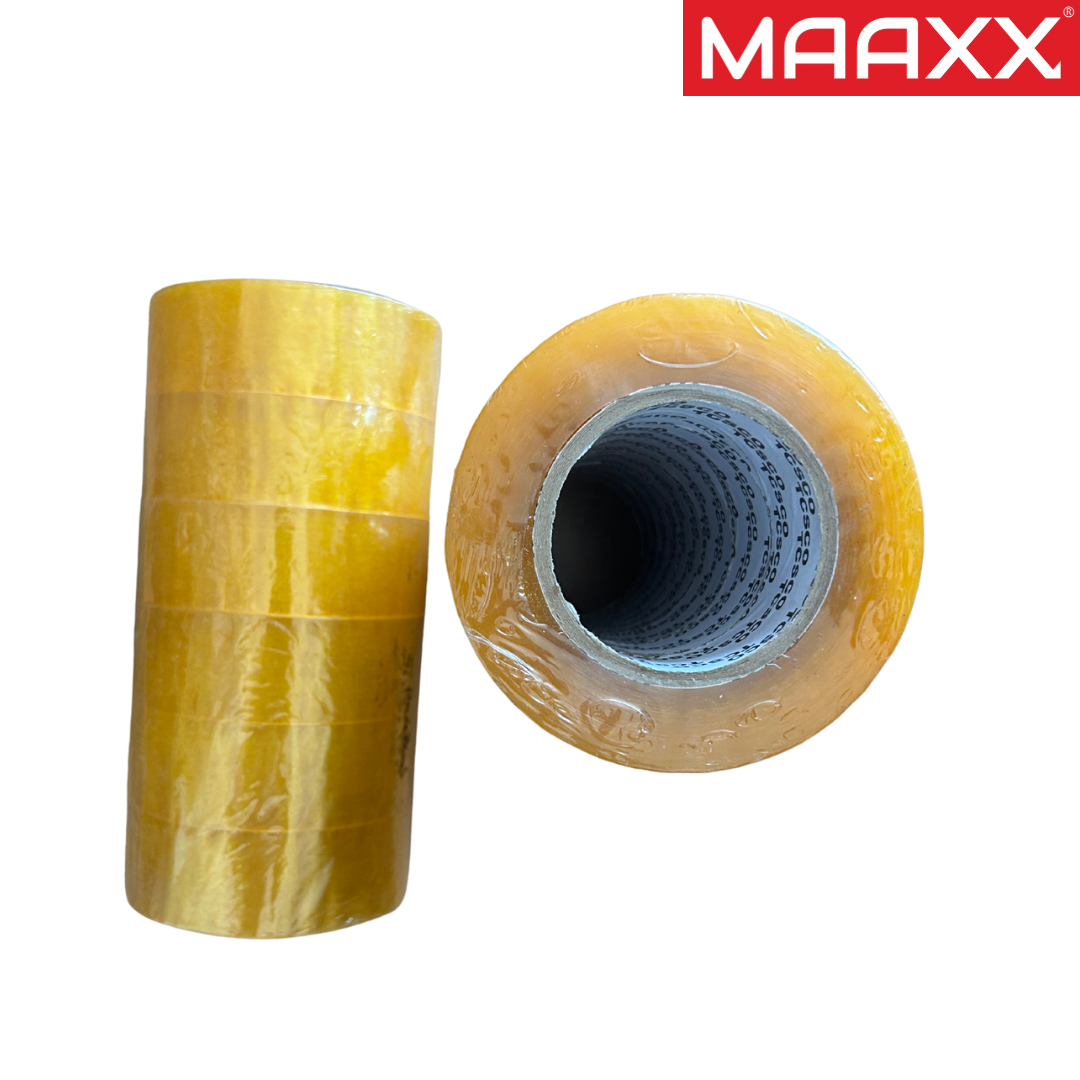 Packing Tape Yellow Shade 48mm x 200 meters | For Packaging, Decoratio ...
